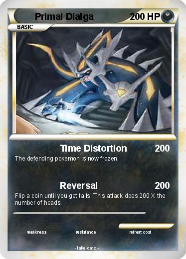 Pokémon Primal Dialga 353 353 - Time Distortion - My Pokemon Card