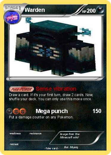 Pokémon Warden 24 24 - Sense vibration - My Pokemon Card