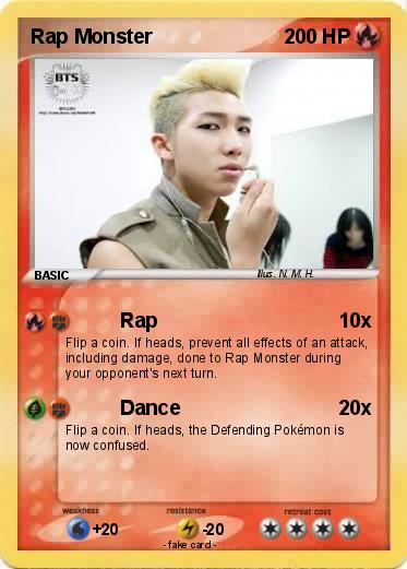 Pokémon Rap Monster - Rap - My Pokemon Card