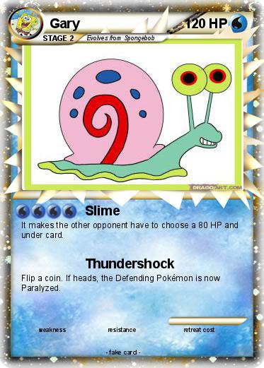 Pokémon Gary 409 409 - Slime - My Pokemon Card