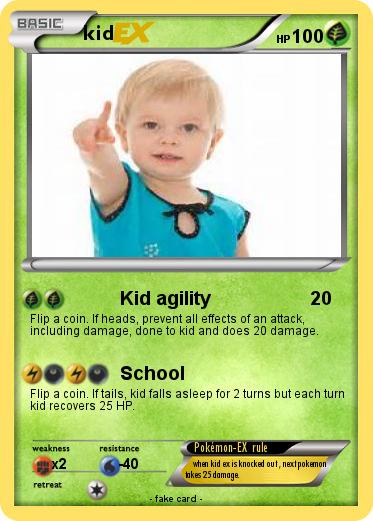Pokémon kid 1333 1333 - Kid agility - My Pokemon Card