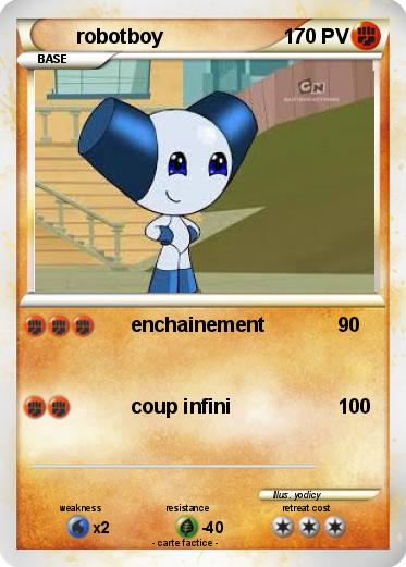 Pokémon robotboy 62 62 - enchainement - Ma carte Pokémon