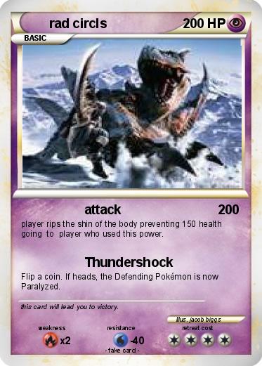 Pokémon rad circls - attack - My Pokemon Card