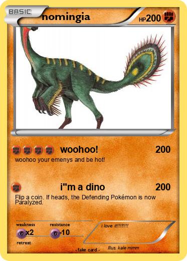 Pokémon nomingia - woohoo! - My Pokemon Card