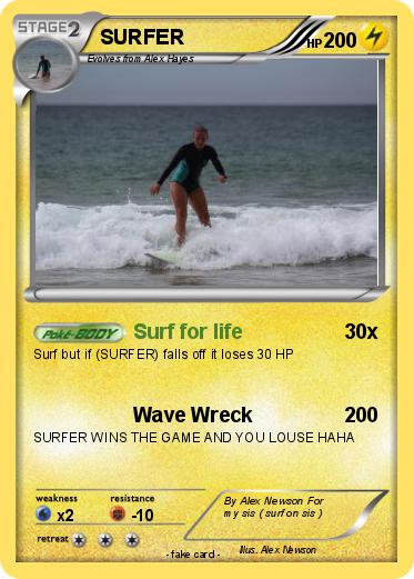 Pokémon SURFER 52 52 - Surf for life - My Pokemon Card