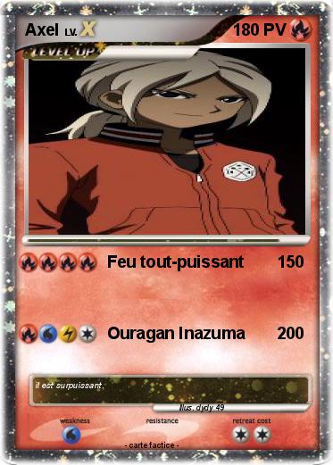 Pokémon Axel 1620 1620 - Feu tout-puissant - Ma carte Pokémon