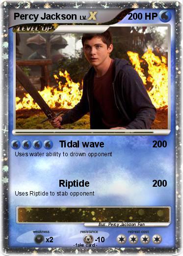 Pokémon Percy Jackson 502 502 - Tidal wave - My Pokemon Card
