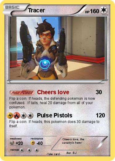Pokémon Tracer 33 33 - Cheers love - My Pokemon Card