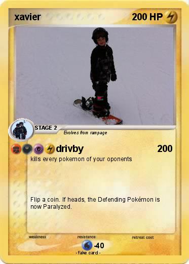 Pokémon xavier 348 348 - drivby - My Pokemon Card