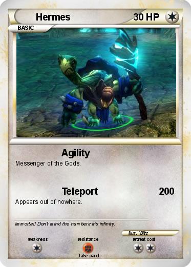 Pokémon Hermes 47 47 - Agility - My Pokemon Card