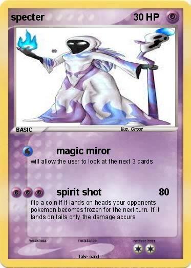 Pokémon specter 23 23 - magic miror - My Pokemon Card