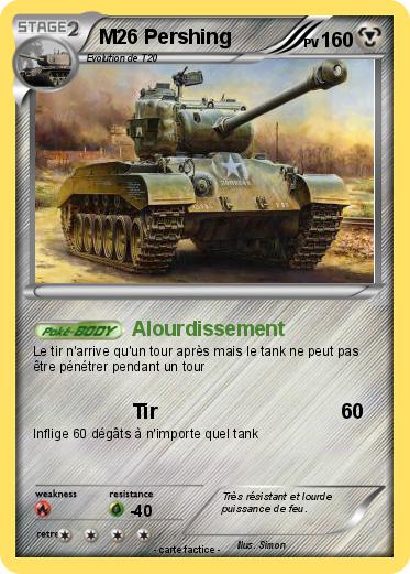 Pokémon M26 Pershing - Alourdissement - Ma carte Pokémon