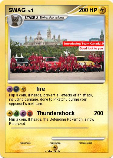 Pokémon SWAG 196 196 - fire - My Pokemon Card