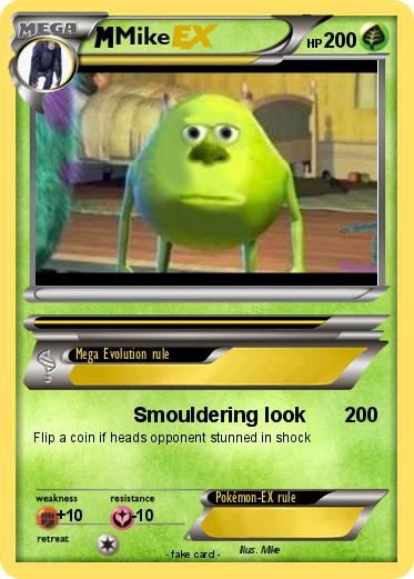 Pokémon Mike 1213 1213 - Smouldering look - My Pokemon Card