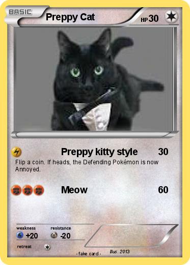 Pokémon Preppy Cat 2 2 - Preppy kitty style - My Pokemon Card