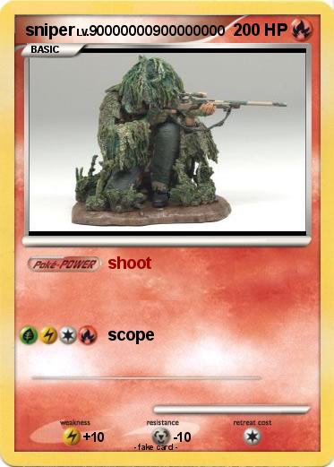 Pokémon sniper 386 386 - shoot - My Pokemon Card