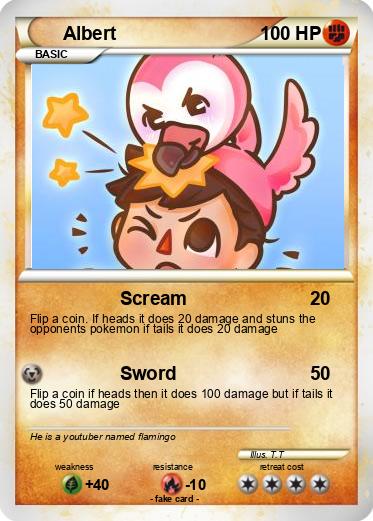 Pokémon Albert 553 553 - Scream - My Pokemon Card