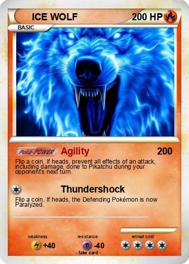 Pokémon ICE WOLF 48 48 - Agility - My Pokemon Card