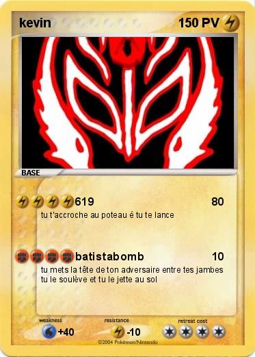 Pokémon kevin 70 70 - 619 - Ma carte Pokémon