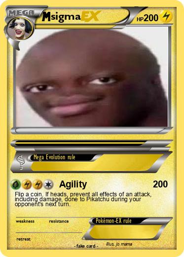 Pokémon sigma 257 257 - Agility - My Pokemon Card
