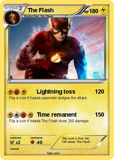 Pokémon The Flash 161 161 - Lightning toss - My Pokemon Card