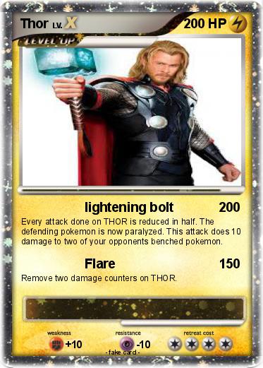 Pokémon Thor 403 403 - lightening bolt - My Pokemon Card