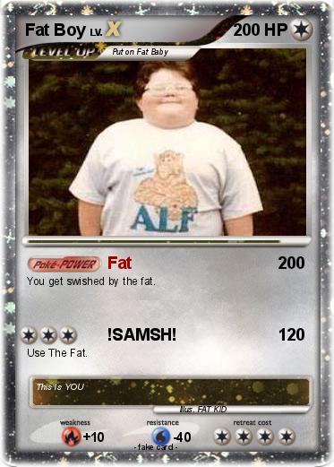 Pokémon Fat Boy 56 56 - Fat - My Pokemon Card