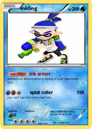 Pokémon inkling 225 225 - ink armor - My Pokemon Card