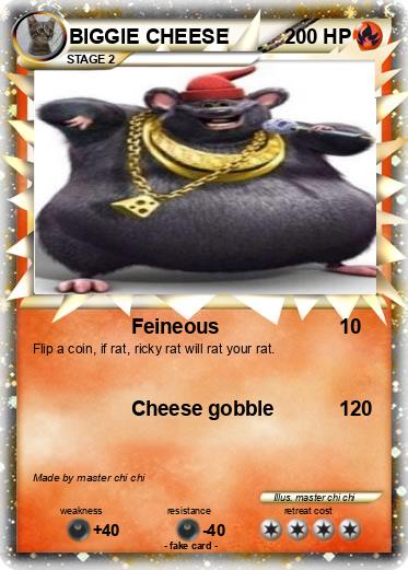 Pokémon BIGGIE CHEESE 121 121 - Feineous - My Pokemon Card