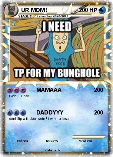 Pokémon UR MOM 52 52 - MAMAAA - My Pokemon Card