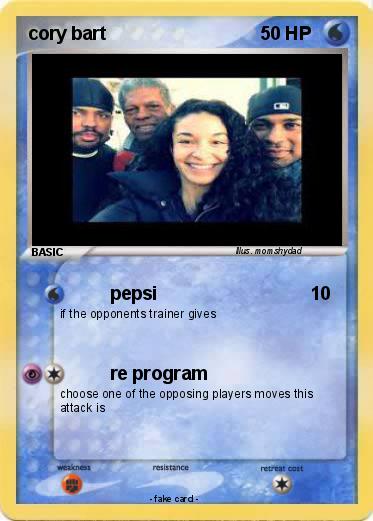Pokémon cory bart - pepsi - My Pokemon Card