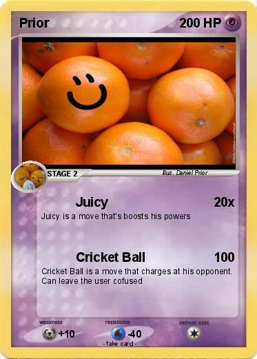 Pokémon Prior - Juicy - My Pokemon Card