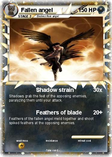 Pokémon Fallen angel 8 8 - Shadow strain - My Pokemon Card