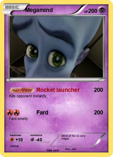 Pokémon Megamind 92 92 - Rocket launcher - My Pokemon Card