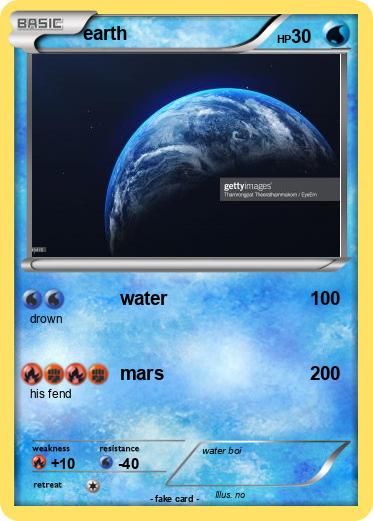 Pokémon earth 794 794 - water - My Pokemon Card