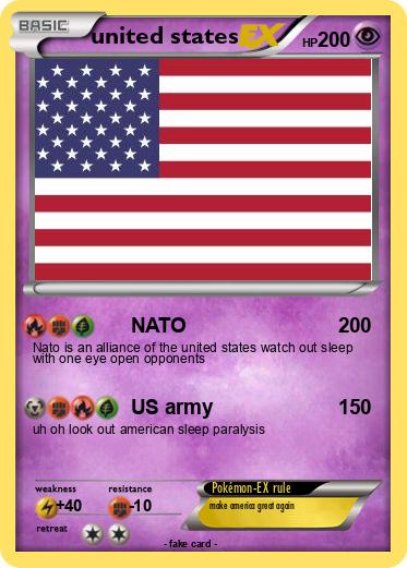 Pokémon united states 30 30 - NATO - My Pokemon Card