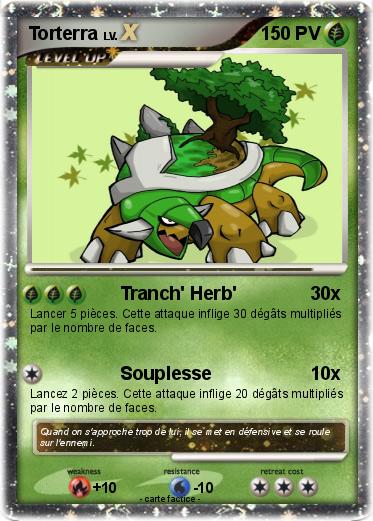 Pokémon Torterra 1194 1194 - Tranch' Herb' - Ma carte Pokémon