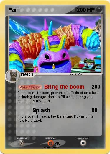 Pokémon Pain 397 397 - Bring the boom - My Pokemon Card