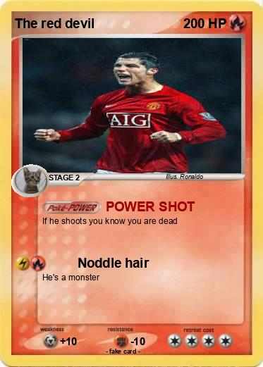 Pokémon The red devil 4 4 - POWER SHOT - My Pokemon Card