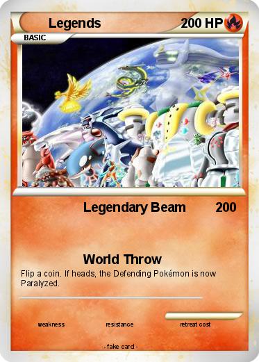 Pokémon Legends 178 178 - Legendary Beam - My Pokemon Card