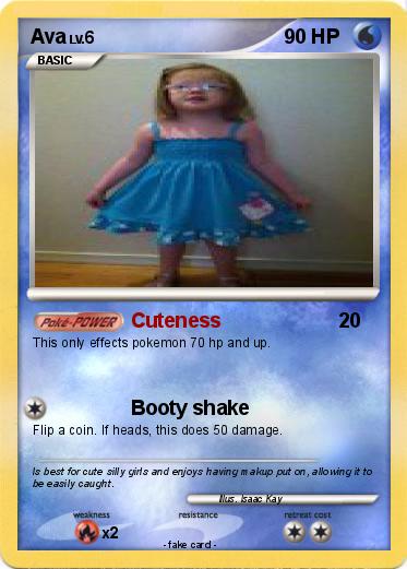 Pokémon Ava 96 96 - Cuteness - My Pokemon Card
