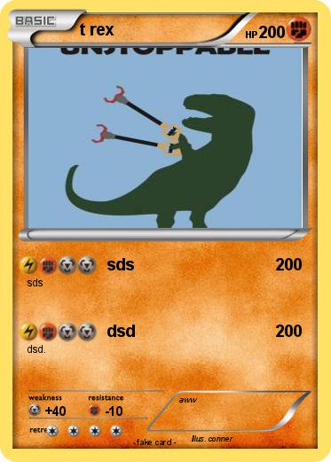 Pokémon t rex 667 667 - sds - My Pokemon Card