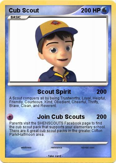 Pokémon Cub Scout 9 9 - Scout Spirit - My Pokemon Card
