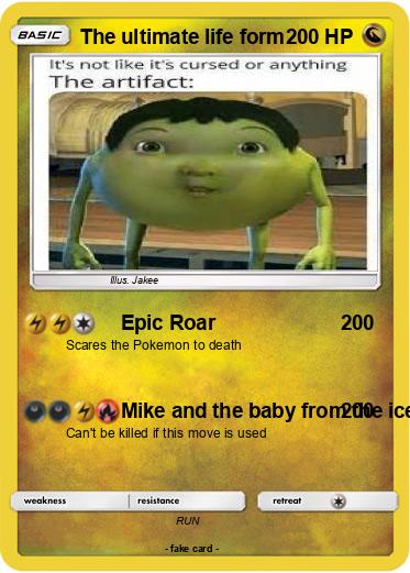Pokémon The ultimate life form 2 2 - Epic Roar - My Pokemon Card