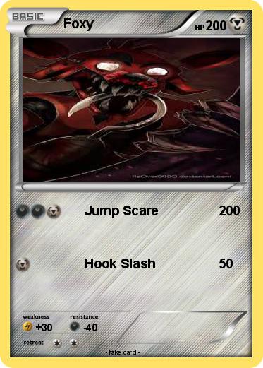 Pokémon Foxy 752 752 - Jump Scare - My Pokemon Card