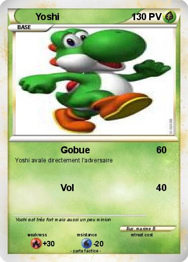 Pokémon Yoshi 2746 2746 - Gobue - Ma carte Pokémon