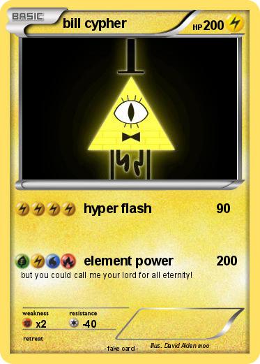 Pokémon bill cypher 16 16 - hyper flash - My Pokemon Card