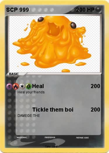Pokémon SCP 999 21 21 - Heal - My Pokemon Card