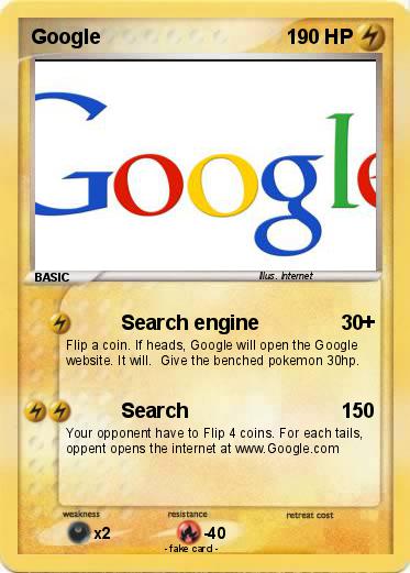 Pokémon Google 964 964 - Search engine - My Pokemon Card
