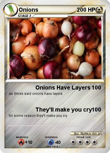 Pokémon Onions 3 3 - Onions Have Layers - My Pokemon Card